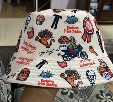 KFC BUCKET HAT, Men's Fashion, Watches & Accessories, Cap & Hats on ...