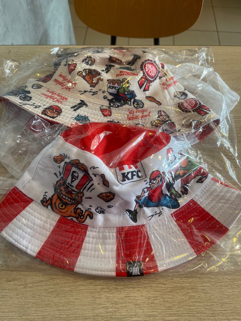 KFC X UJANG X PMC HAT / TOPI, Men's Fashion, Watches & Accessories, Cap ...