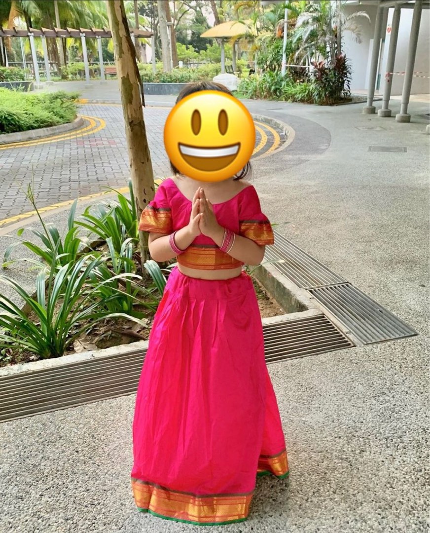 Kids Deepavali Costume, Babies & Kids, Babies & Kids Fashion on Carousell