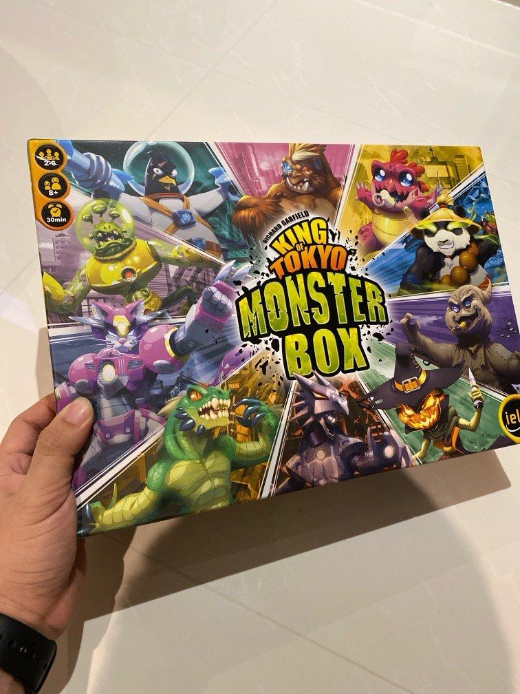 King of Tokyo Monster Box, Hobbies & Toys, Toys & Games on Carousell