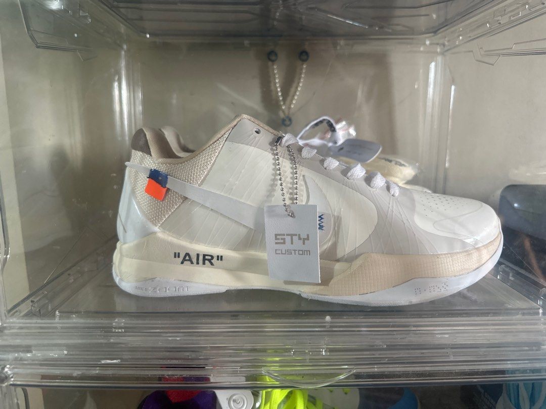 Kobe 5 off white, kobe 5 pj tucker, kobe 5 devin booker, package, all ...