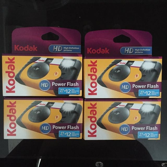 Kodak Power Flash Disposable Single Use Camera FunSaver | 35MM Film ...
