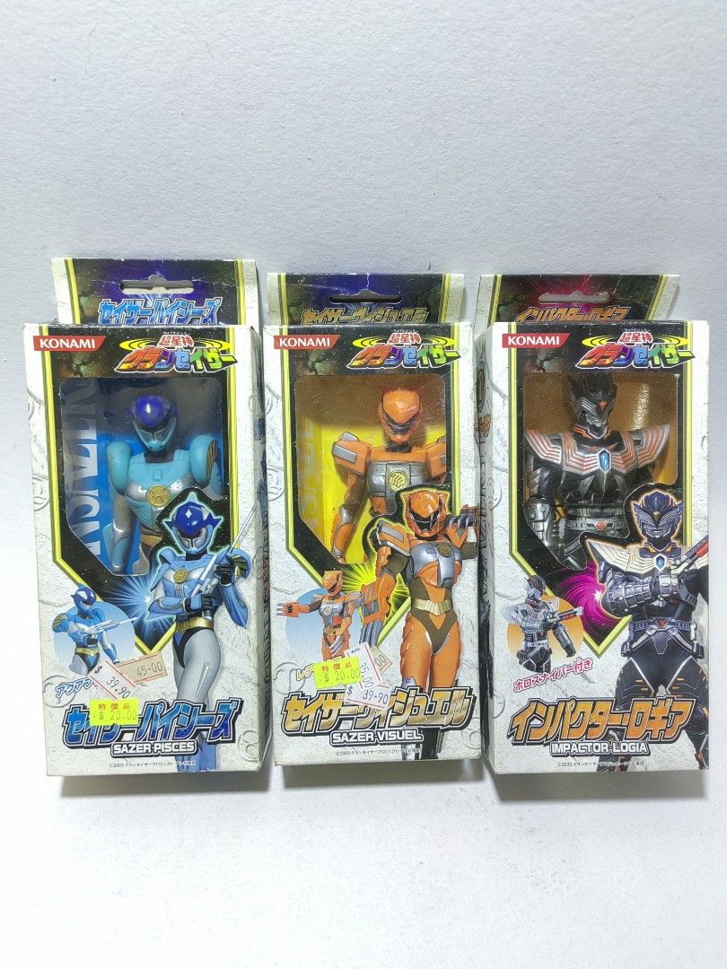 Konami Real Great Model serie Chouseishin Gransazer Impactor Logia ...