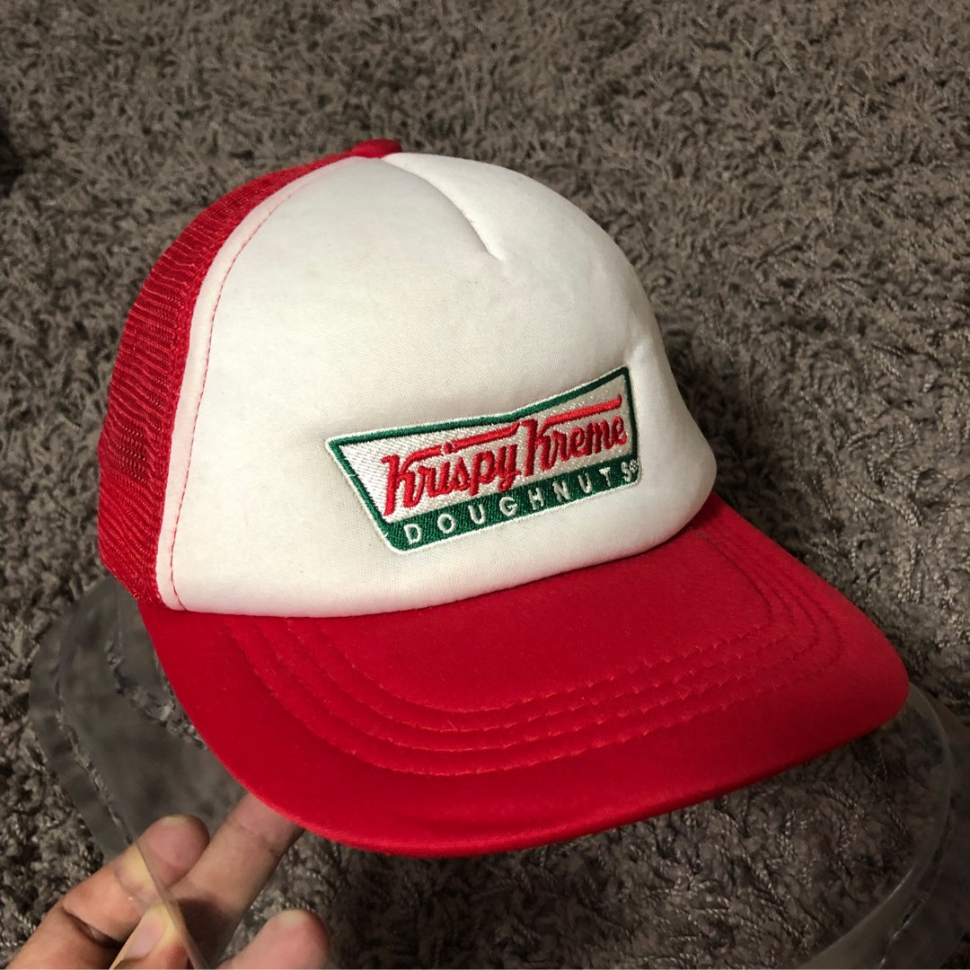 Krispy Kreme Trucker Cap, Men's Fashion, Watches & Accessories, Cap ...