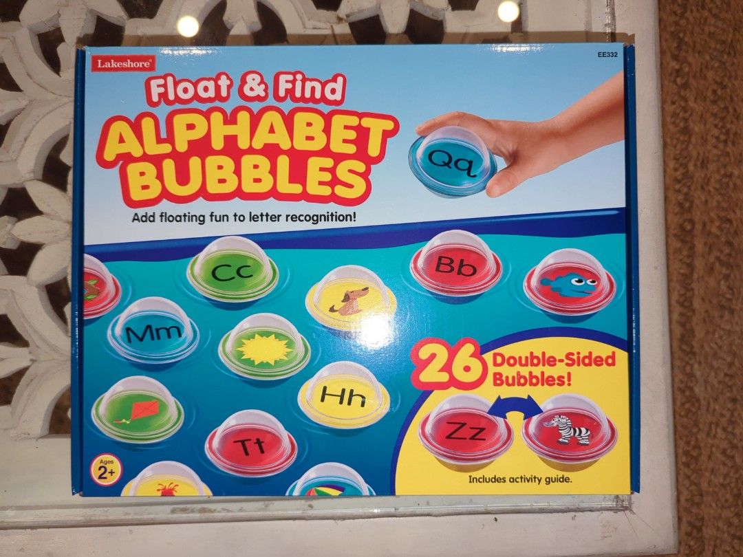Lakeshore learning alphabet bubbles, Babies & Kids, Infant Playtime on ...