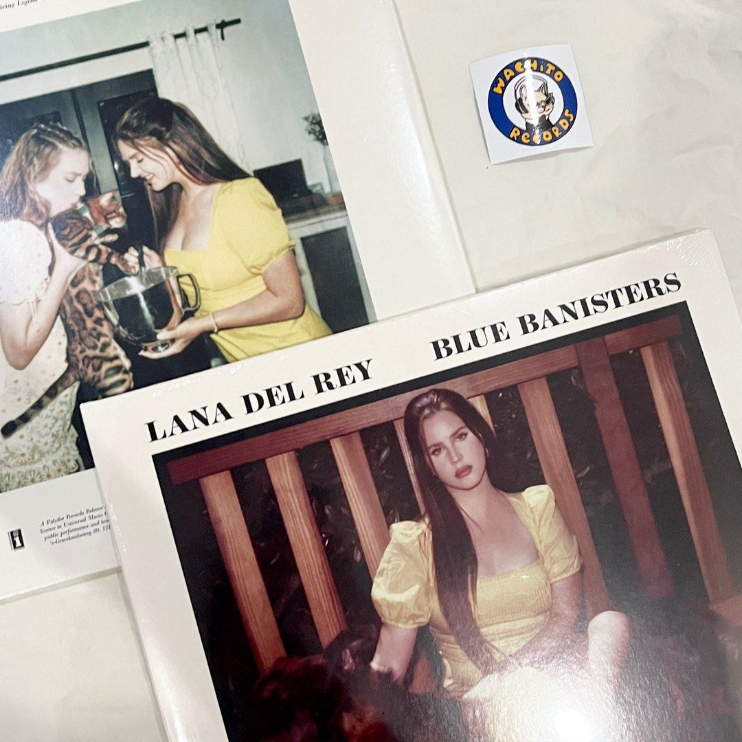 Lana Del Rey - Blue Banisters (Limited Edition Transparent White Vinyl ...