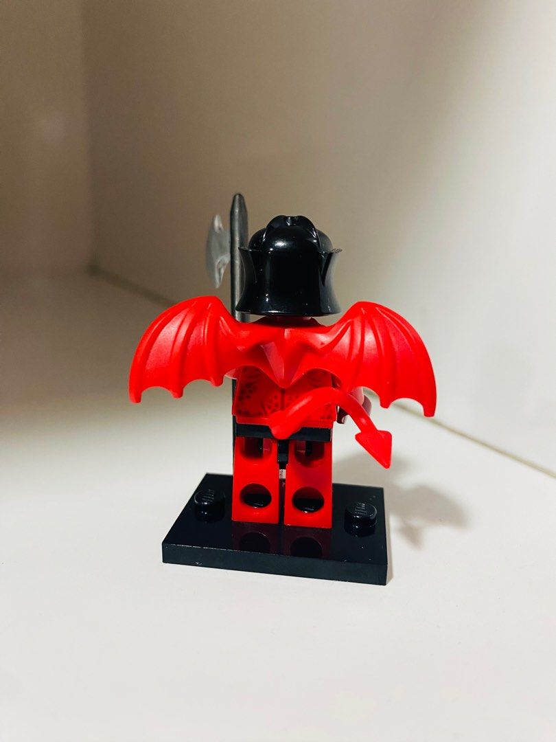 Lego devil with wings & axe, Hobbies & Toys, Toys & Games on Carousell