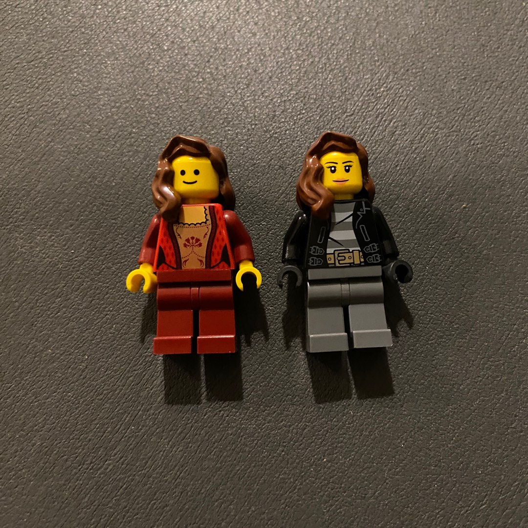 Lego Female Crook Bandit Robber Corset Red black minifig, Hobbies ...
