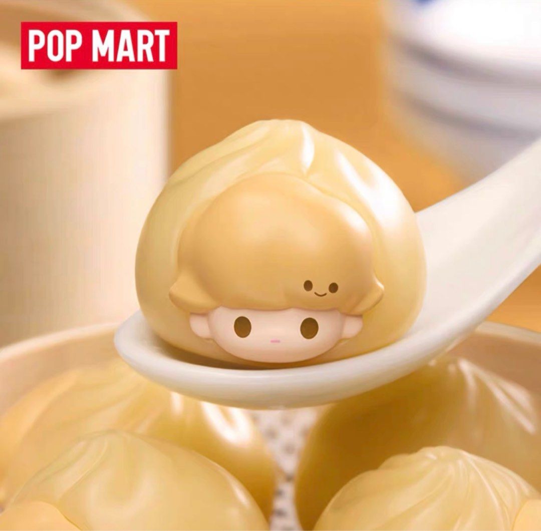 LIMITED EDITION DIMOO POP BEAN POPMART STEAM BUN SOUP BUN / FULL SET ...