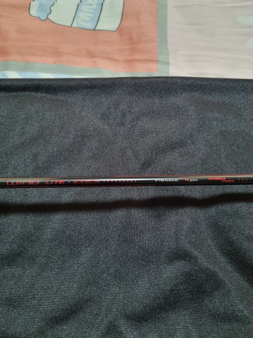 Li-Ning Wind Lite Stealth Racket, Sports Equipment, Sports & Games ...