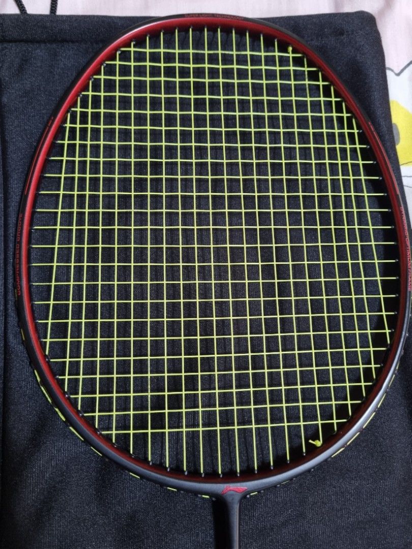 Li-Ning Wind Lite Stealth Racket, Sports Equipment, Sports & Games ...