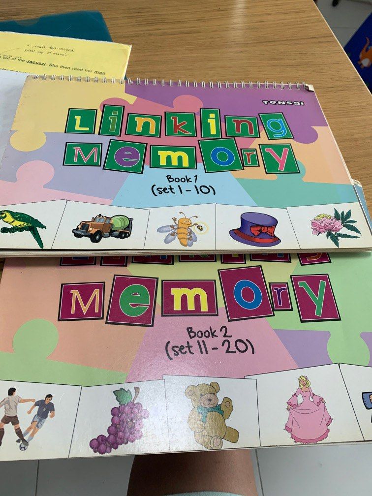 Linking Memory book 1 & 2, Babies & Kids, Infant Playtime on Carousell