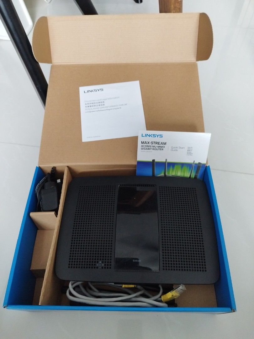 Linksys AC2600 MU-MIMO Gigabit Router, Computers & Tech, Parts ...