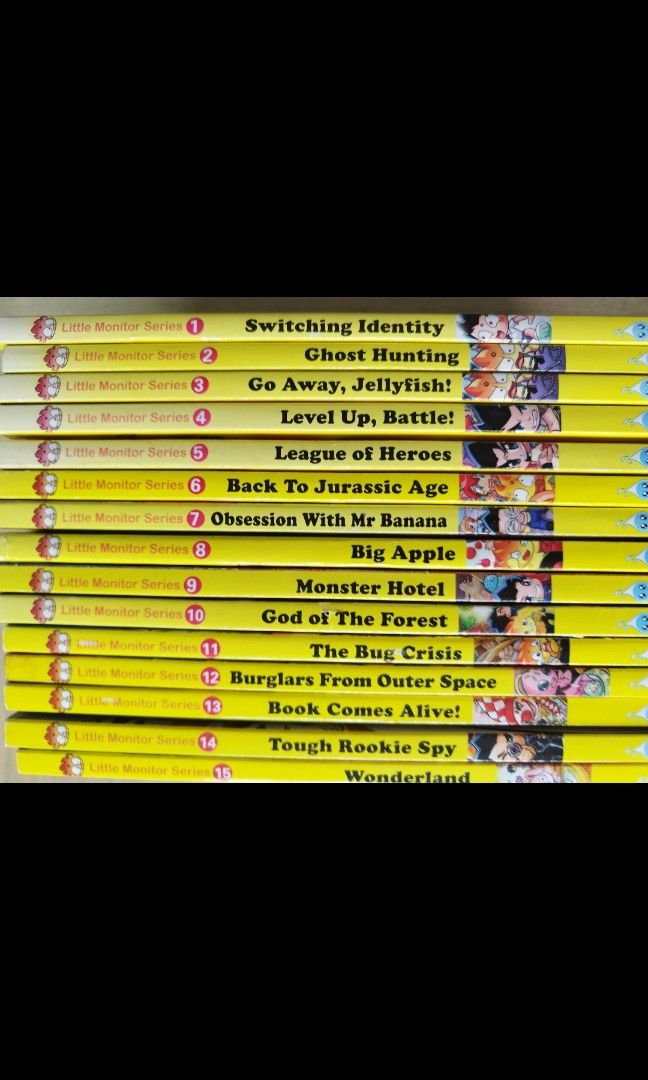 Little monitor series 1 to 15, Hobbies & Toys, Books & Magazines ...