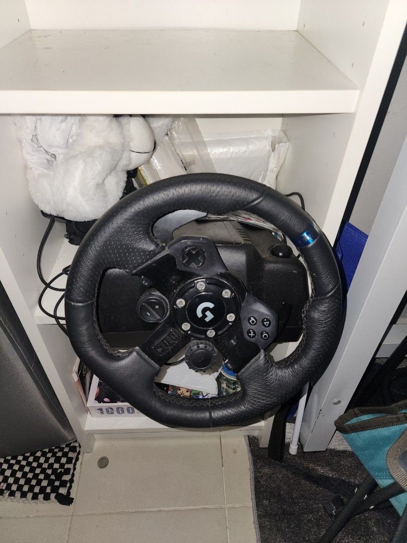 Logitech G923 Steering Wheel, Video Gaming, Gaming Accessories ...