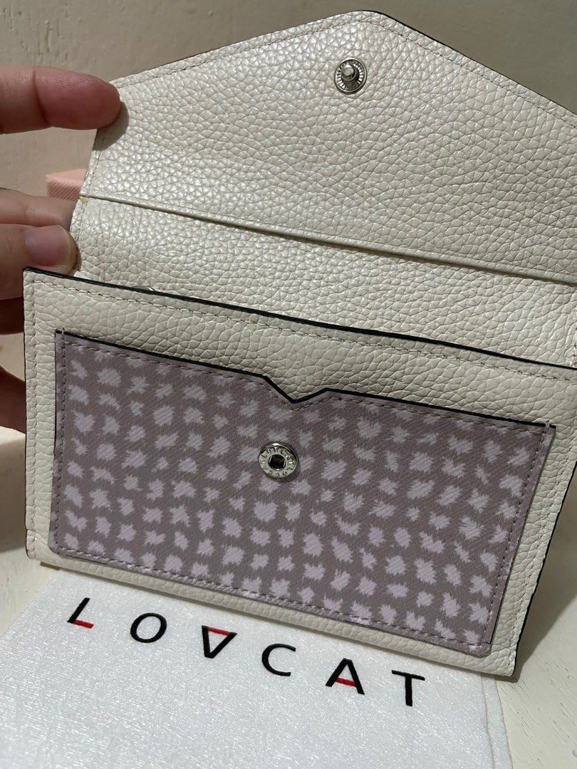 Lovcat Slim Bifold Wallet, Luxury, Bags & Wallets on Carousell