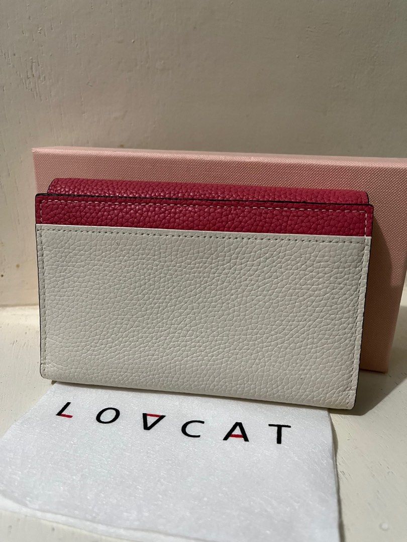 Lovcat Slim Bifold Wallet, Luxury, Bags & Wallets on Carousell