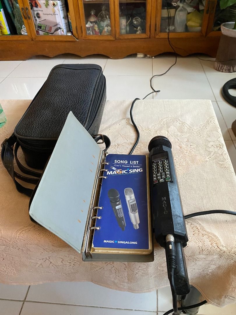 Magic Sing By Enter Tech, Audio, Other Audio Equipment on Carousell
