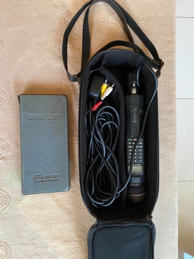 Magic Sing By Enter Tech, Audio, Other Audio Equipment on Carousell