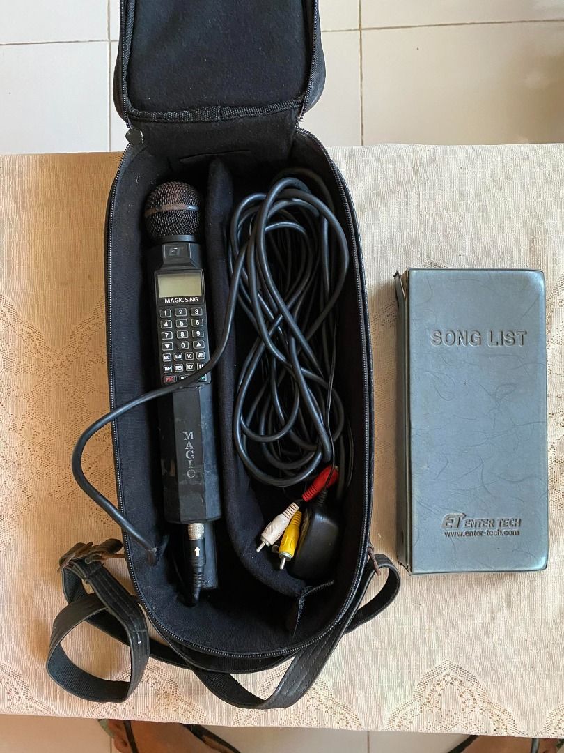 Magic Sing By Enter Tech, Audio, Other Audio Equipment on Carousell