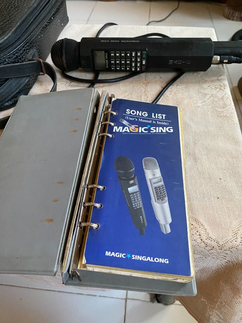 Magic Sing By Enter Tech, Audio, Other Audio Equipment on Carousell