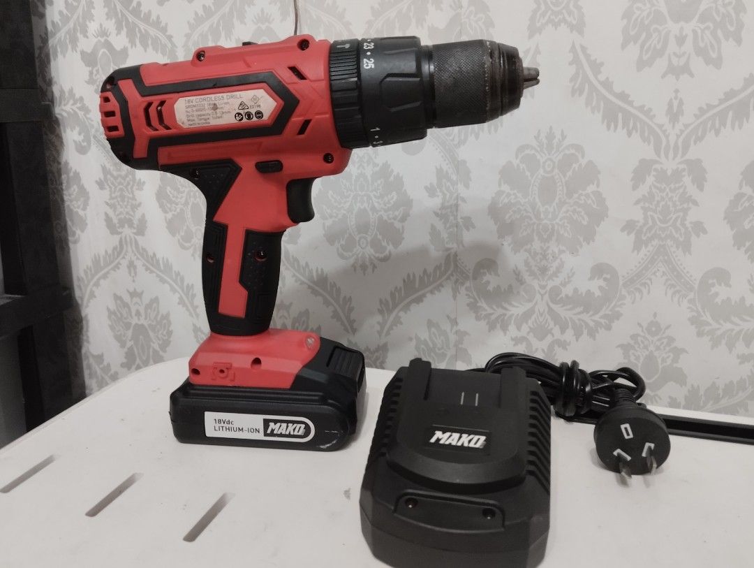 Mako Cordless drill with free grass cutter, Commercial & Industrial ...