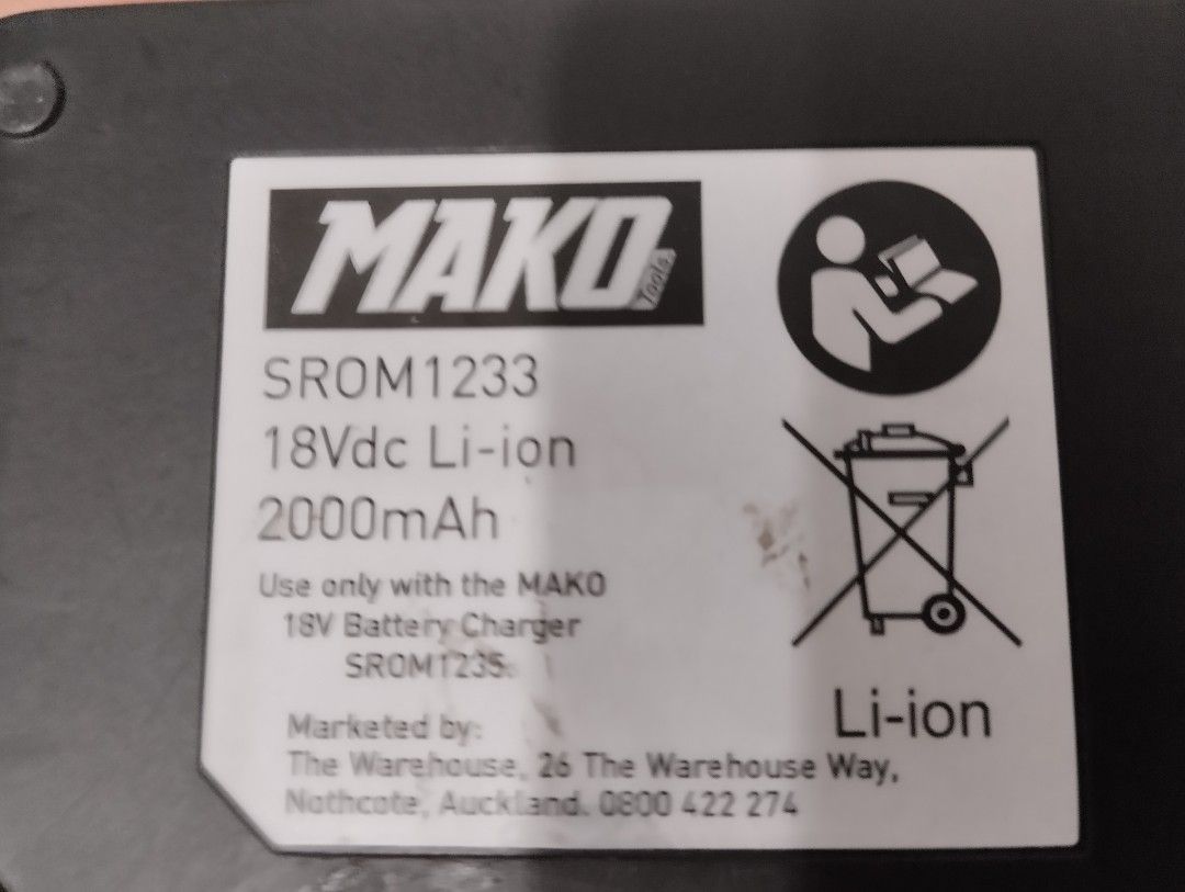 Mako Cordless drill with free grass cutter, Commercial & Industrial ...