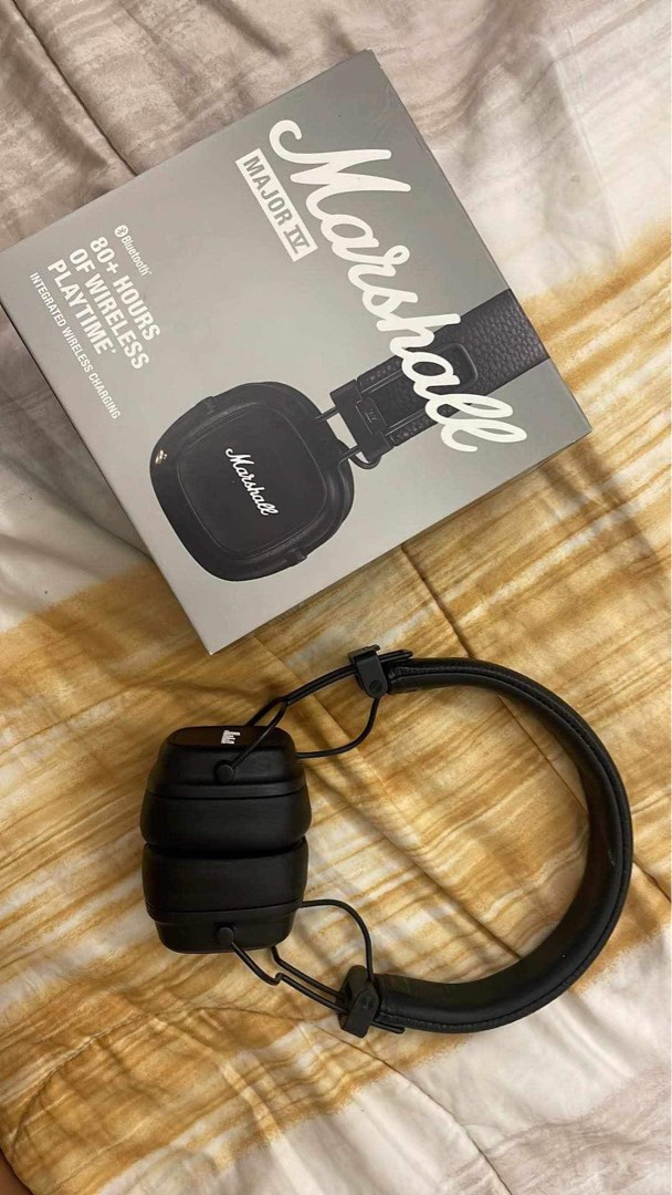 Marshall Major IV, Audio, Headphones & Headsets on Carousell