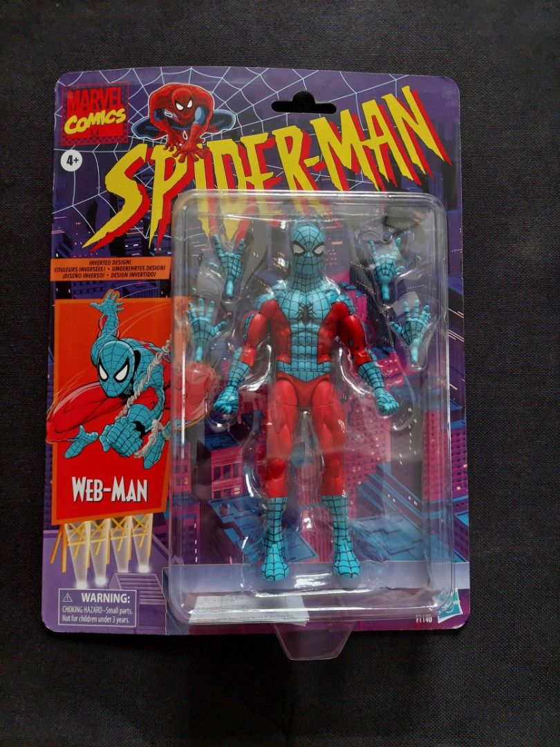 Marvel Legends Hasbro Web Man Spider-Man, Hobbies & Toys, Toys & Games ...