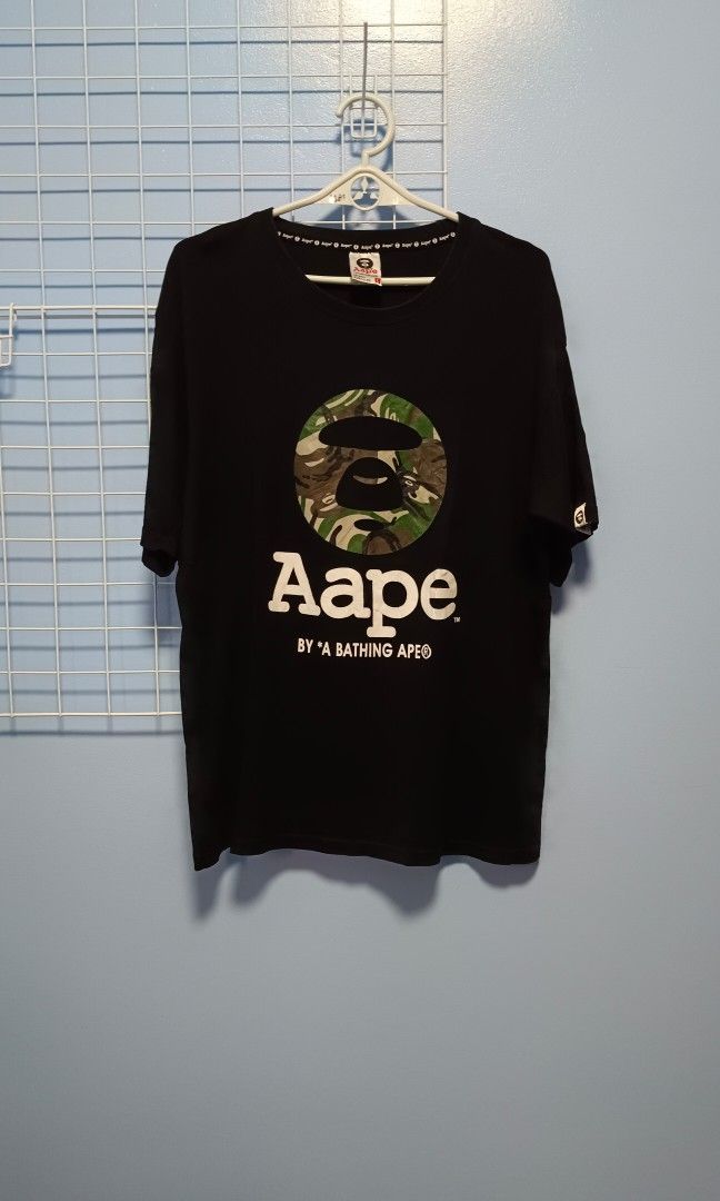 Men's shirt AAPE BRAND, Men's Fashion, Tops & Sets, Tshirts & Polo Shirts on Carousell