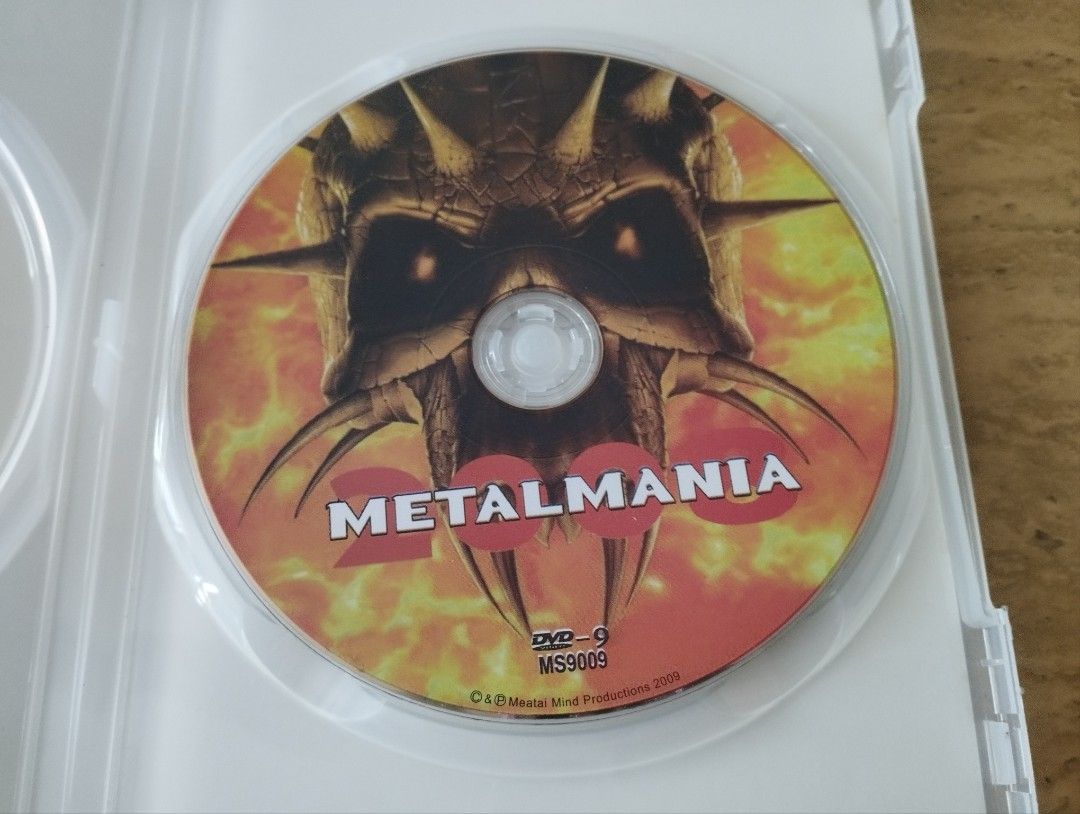 Metalmania 2008 DVD, Musik & Media, CD, DVD & Lainnya di Carousell