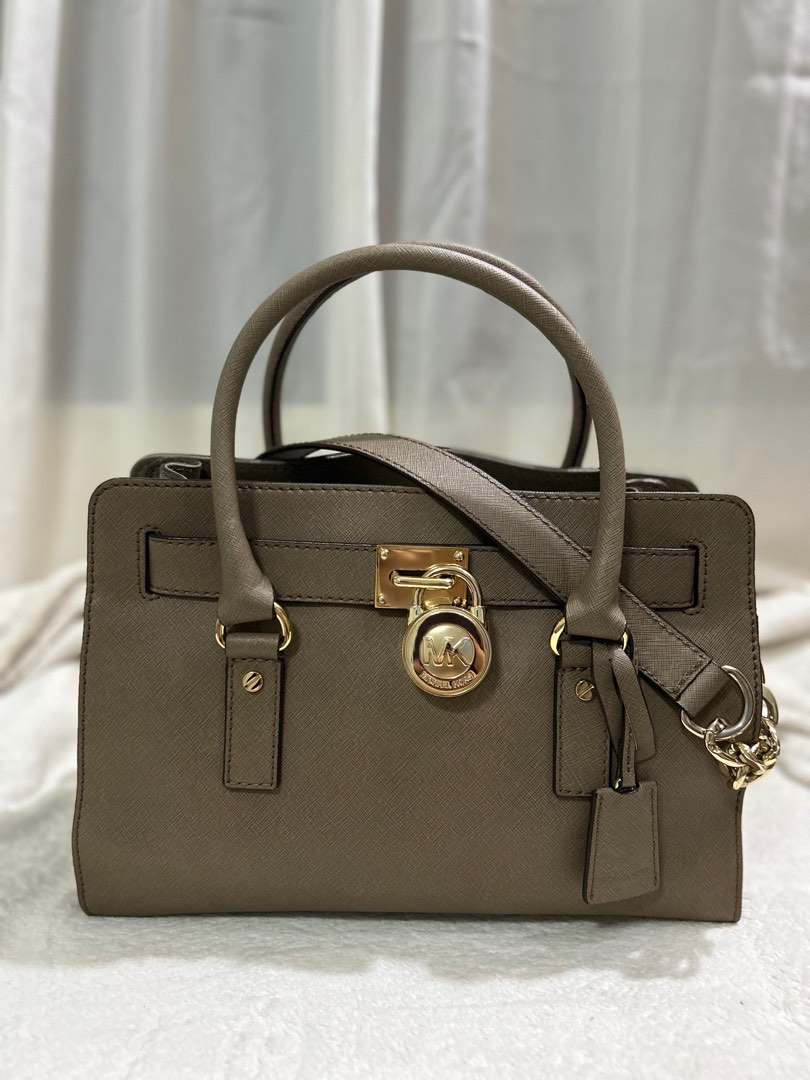MICHAEL KORS HAMILTON, Women's Fashion, Bags & Wallets, Shoulder Bags ...