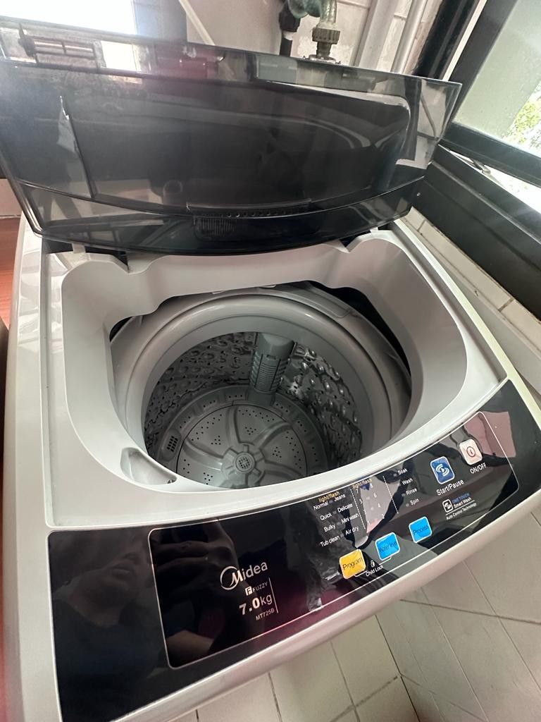 Midea washing machine 7kg, TV & Home Appliances, Washing Machines and ...