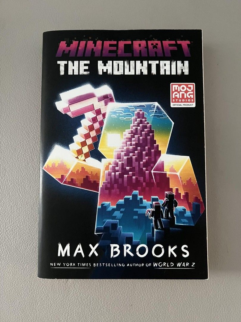 Minecraft - The Mountain Book By Max Brooks, Hobbies & Toys, Books & Magazines, Fiction & Non ...