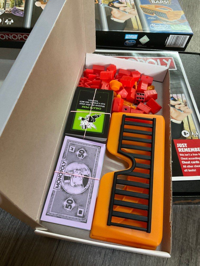 Monopoly Board Game Cheaters Edition, Hobbies & Toys, Toys & Games on ...