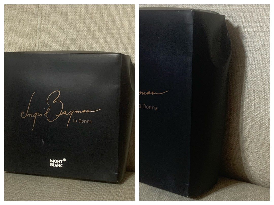 MontBlanc 萬寶龍《英格麗·褒曼 Ingrid Bergman La Donna》 限量特別版原子筆 , 名牌精品, 精品配件在旋轉拍賣