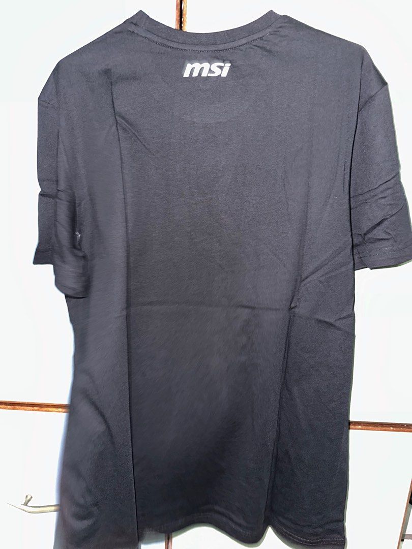 Msi t shirt dragon L size, Men's Fashion, Tops & Sets, Tshirts & Polo Shirts on Carousell