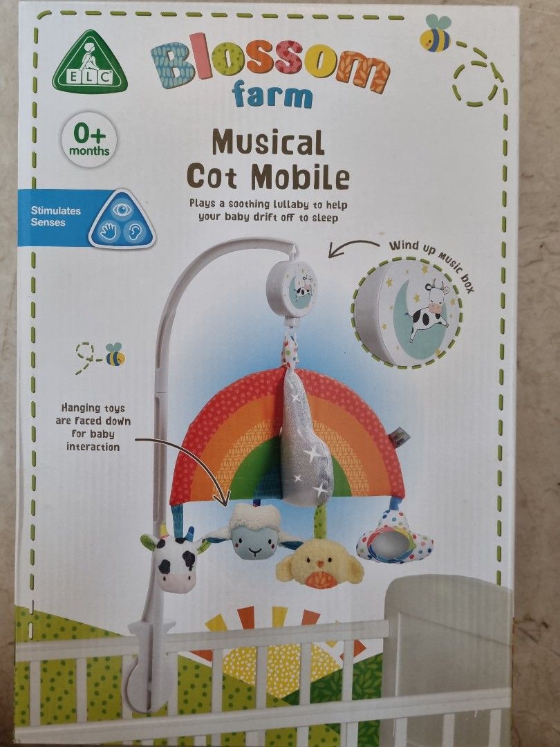Musical Cot Mobile, Babies & Kids, Infant Playtime on Carousell