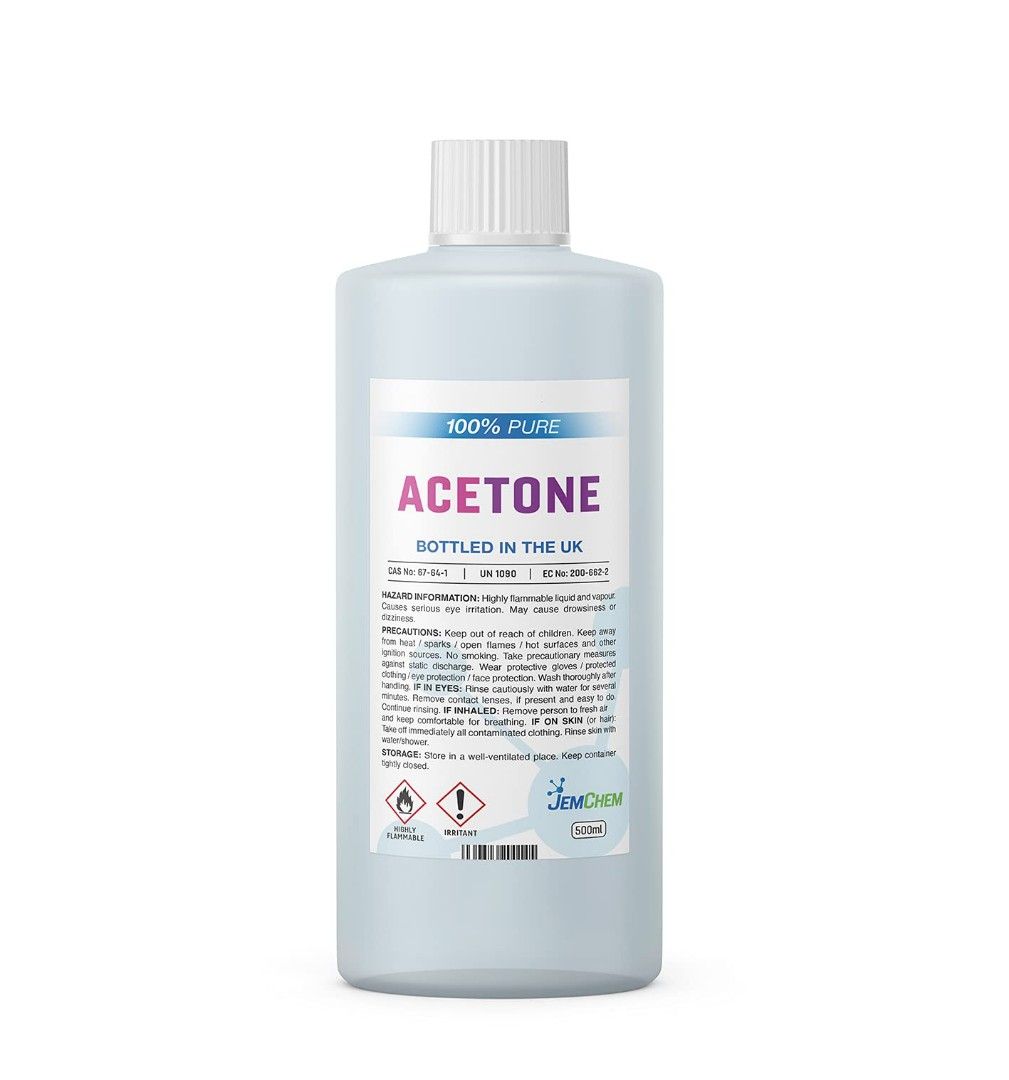 Nail Polish Remover Acetone 80ml, Beauty & Personal Care, Hands & Nails ...