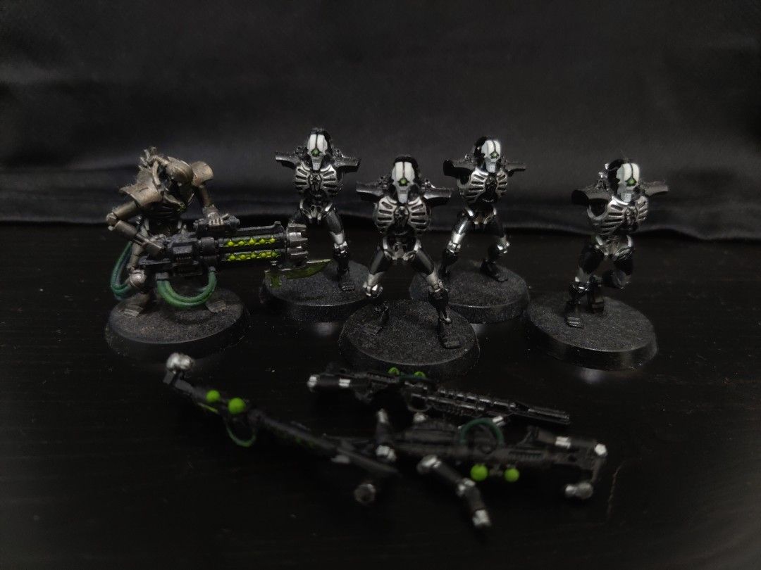 Necron immortals warhammer 40k, Hobbies & Toys, Toys & Games on Carousell