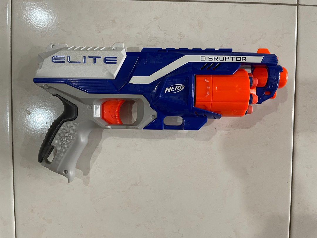 Nerf Gun Elite Disruptor, Hobbies & Toys, Toys & Games on Carousell