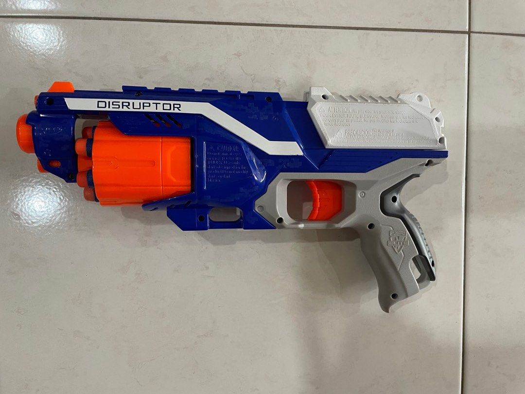Nerf Gun Elite Disruptor, Hobbies & Toys, Toys & Games on Carousell