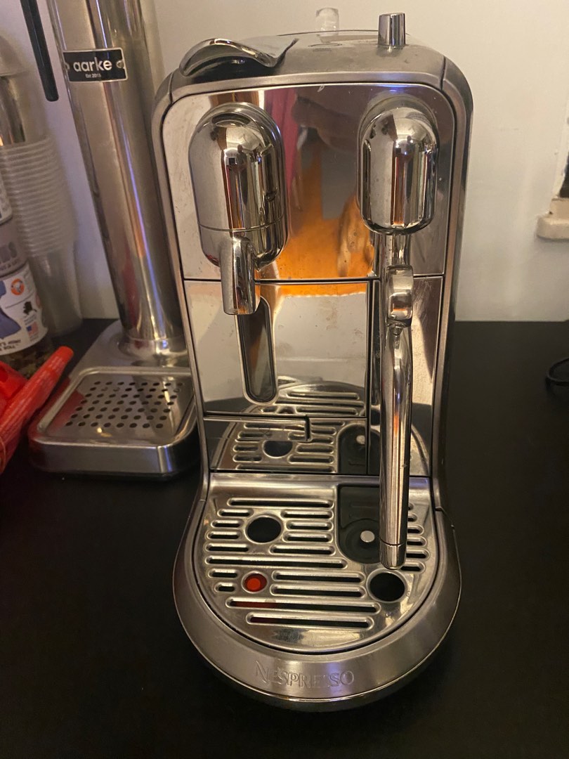 Nespresso Creatista Stainless Steel Coffee Machine, 家庭電器, 廚房電器, 咖啡機及咖啡壺 ...