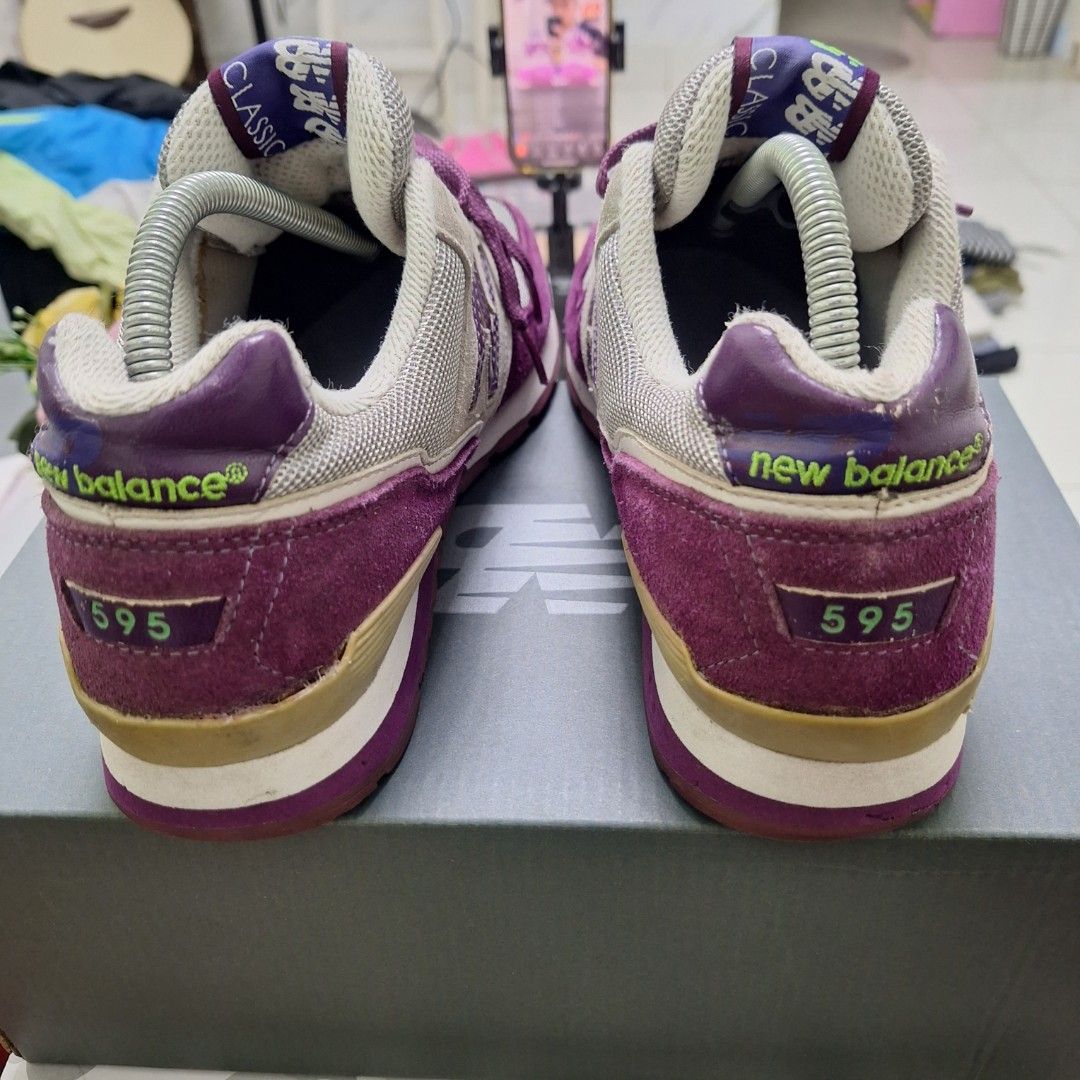 New Balance 595 Classic sz 42, Fesyen Pria, Sepatu , Sneakers di Carousell