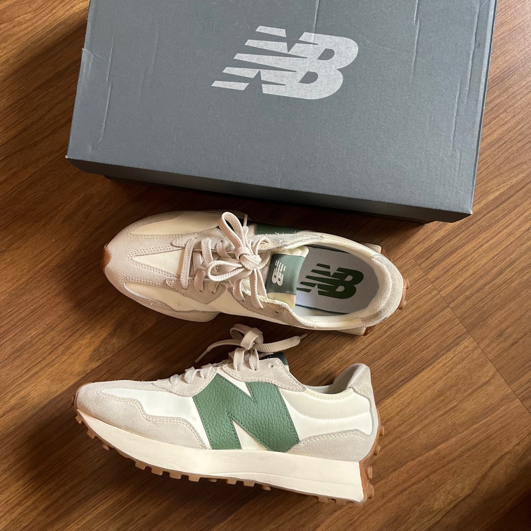 New Balance NB 327 Nori Green The Intelligent Choice Mens Womens Shoes ...