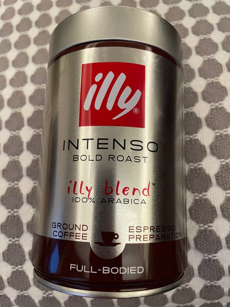 *New* illy Intenso Bold Roast ground coffee, Food & Drinks, Beverages ...