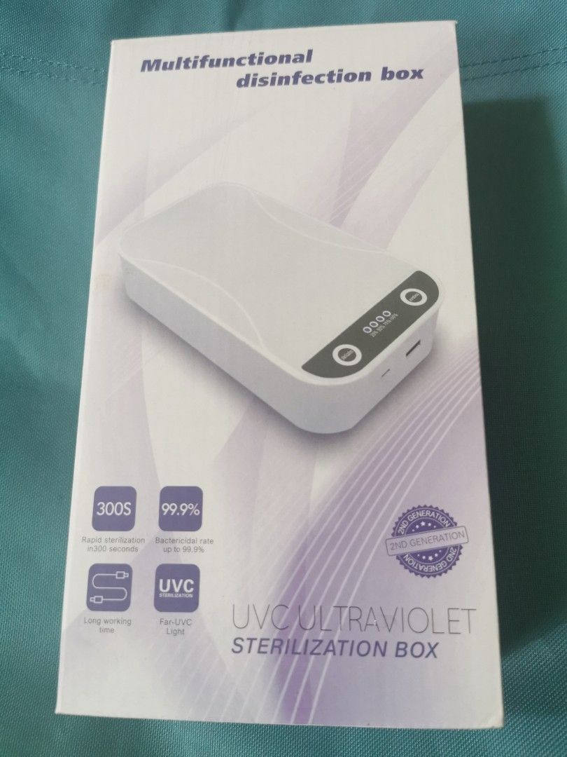 New Multifunxtional disinfection box/UVC Ultravoilet Sterilization Box ...