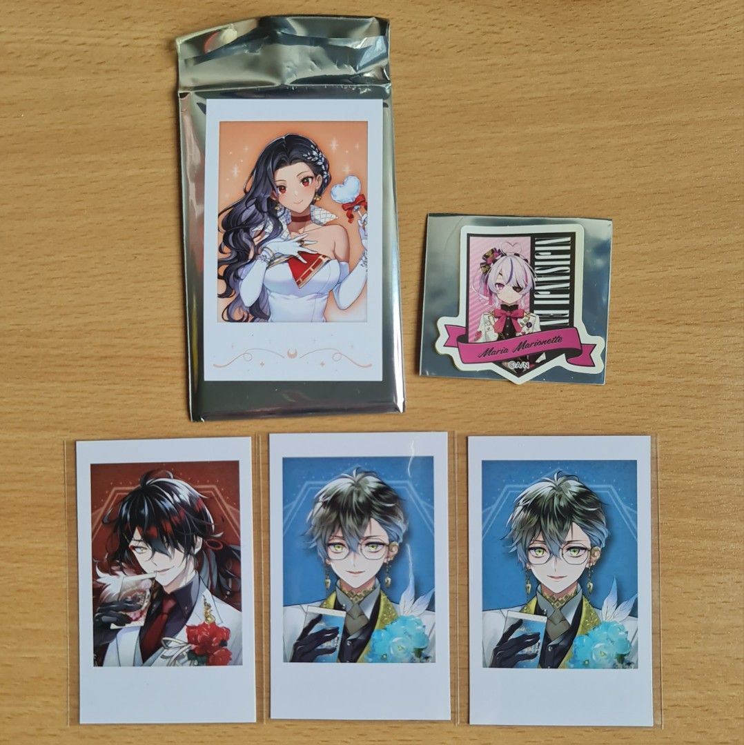 Nijisanji EN Assorted Merch (Luxiem 1st Anniversary Cheki, ILUNA Half ...