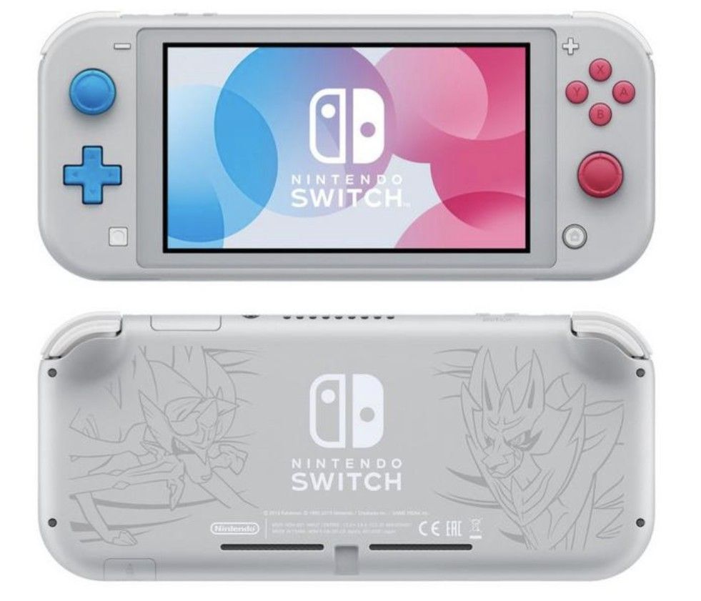 Nintendo Switch Lite Pokemon Edition, Video Gaming, Video Game Consoles ...