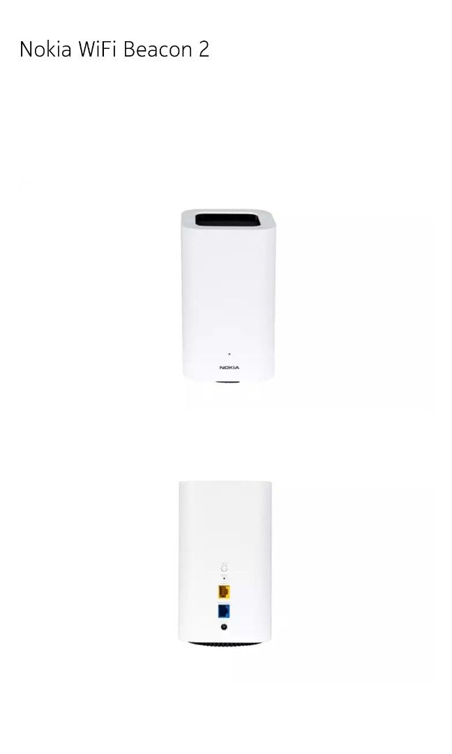 Nokia Wifi Beacon 2 Mesh Router, Computers & Tech, Parts & Accessories ...